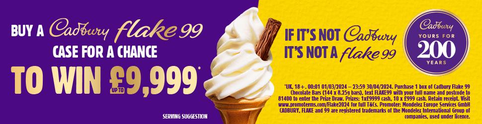 Cadburys Flake 99 - 144pcs