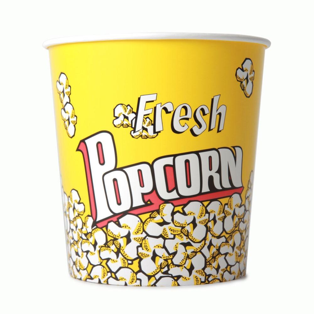 130oz Disposable Popcorn Tub x 35 Pack