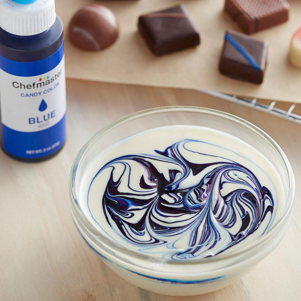 Blue Oil-based Colouring for White Chocolate Fountains
