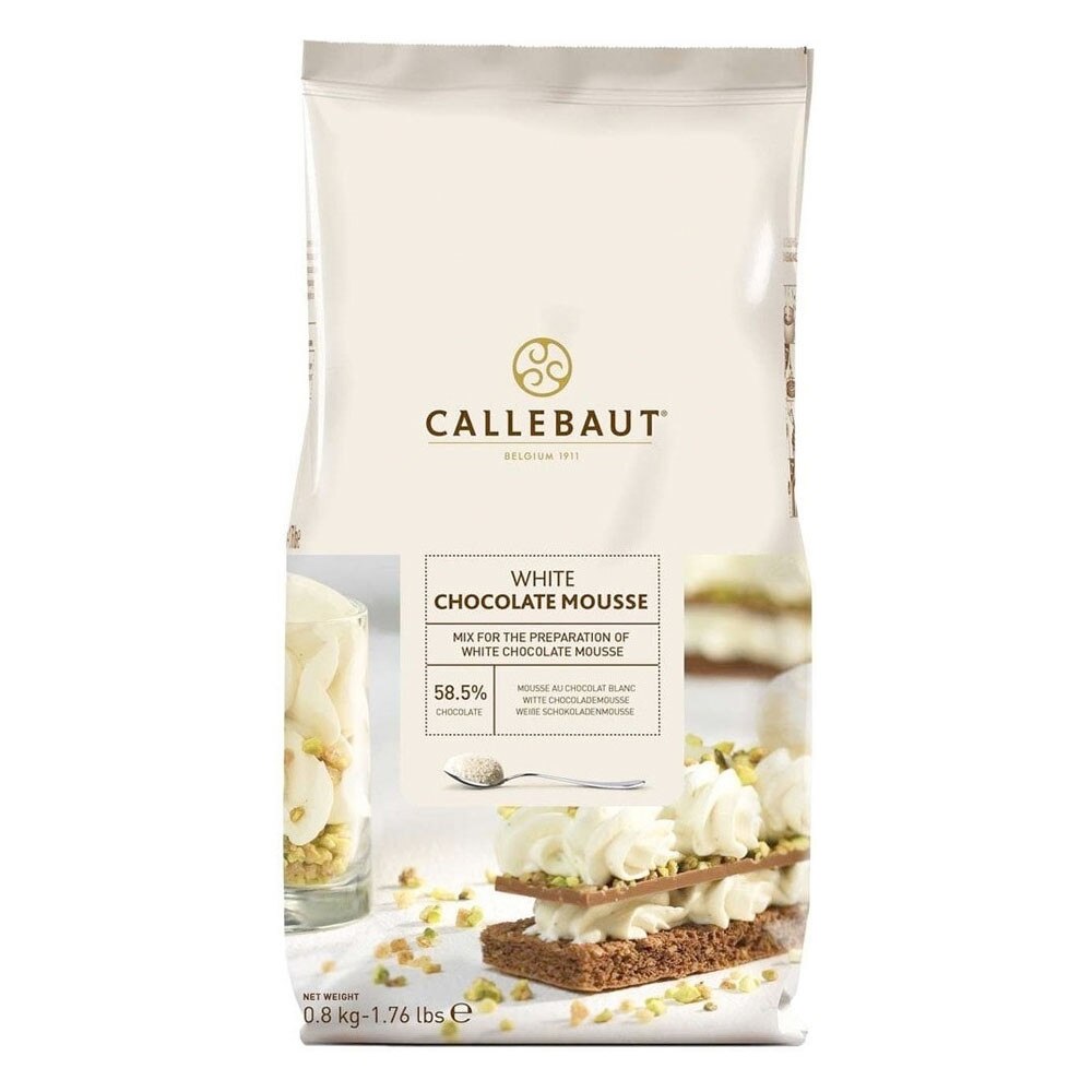 Callebaut White Chocolate Mousse Powder - 800g