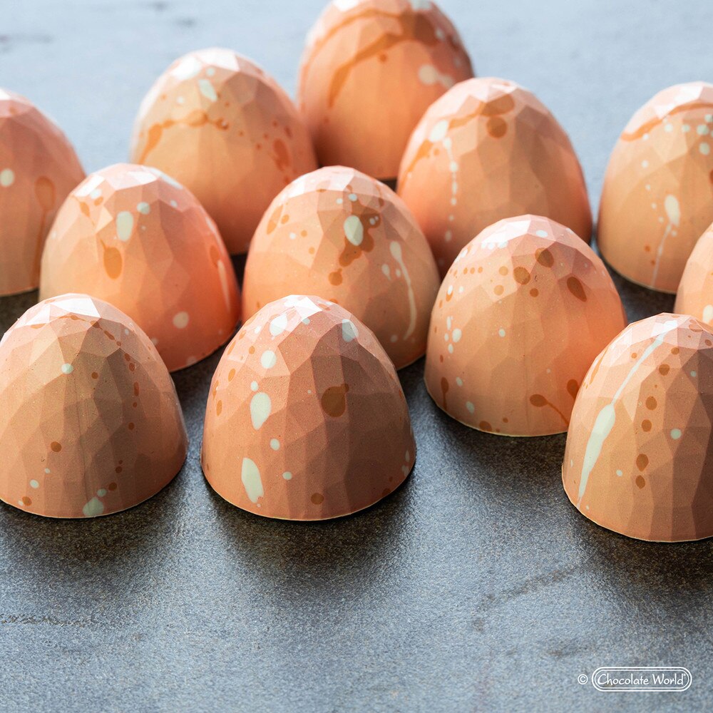 Chocolate World Mould Bullet Face