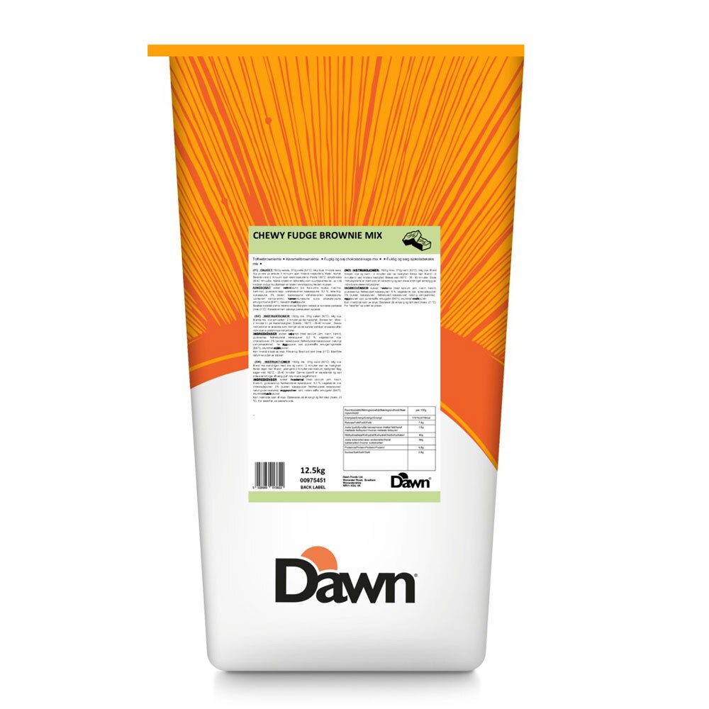 Dawn Foods - Chewy Fudge Brownie Mix - 12.5kg