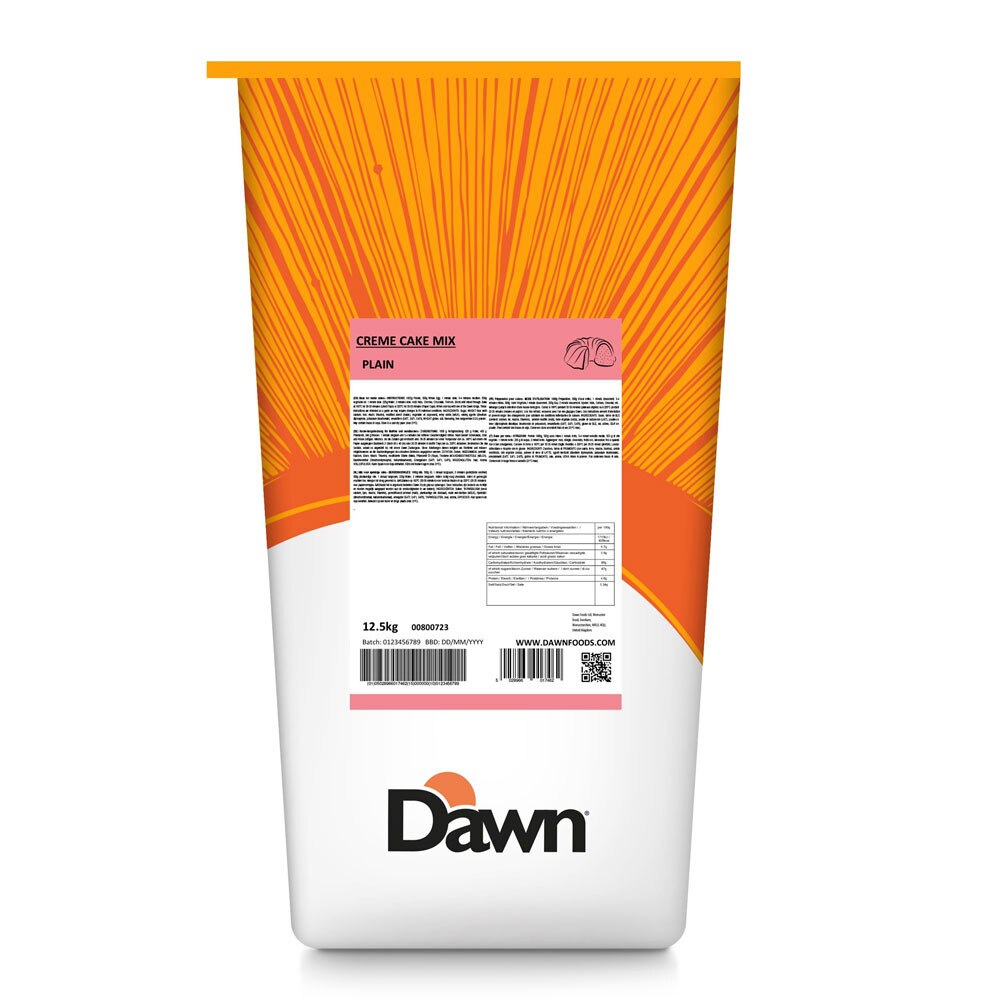 Dawn Foods - Creme Cake Base - Plain - 12.5kg