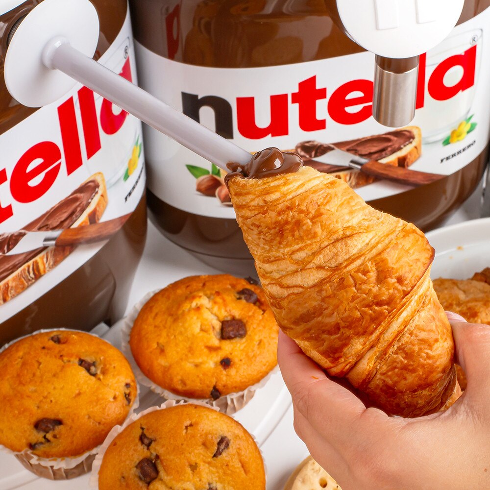 Nutella Heated Dispenser With Manual Pump