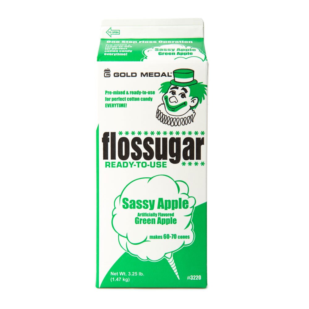 Flossugar Sassy Apple for Candy Floss