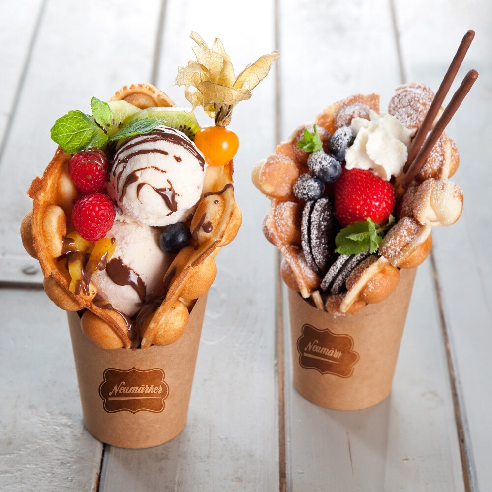 Neumarker Bubble Waffle Plates (for SWiNG Waffle Maker)