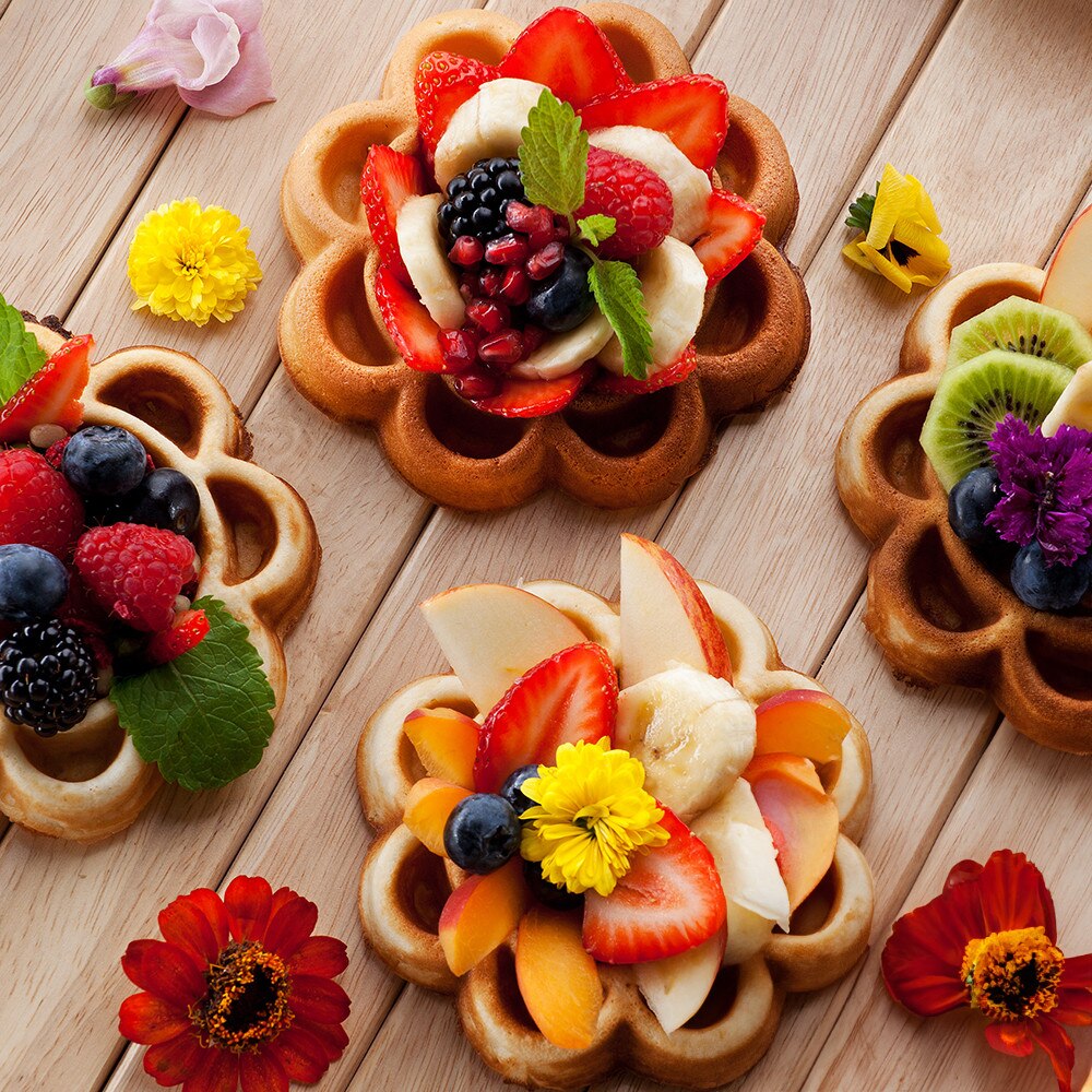 Neumarker Waffle Tart (Flower) Plates (for Thermocook)
