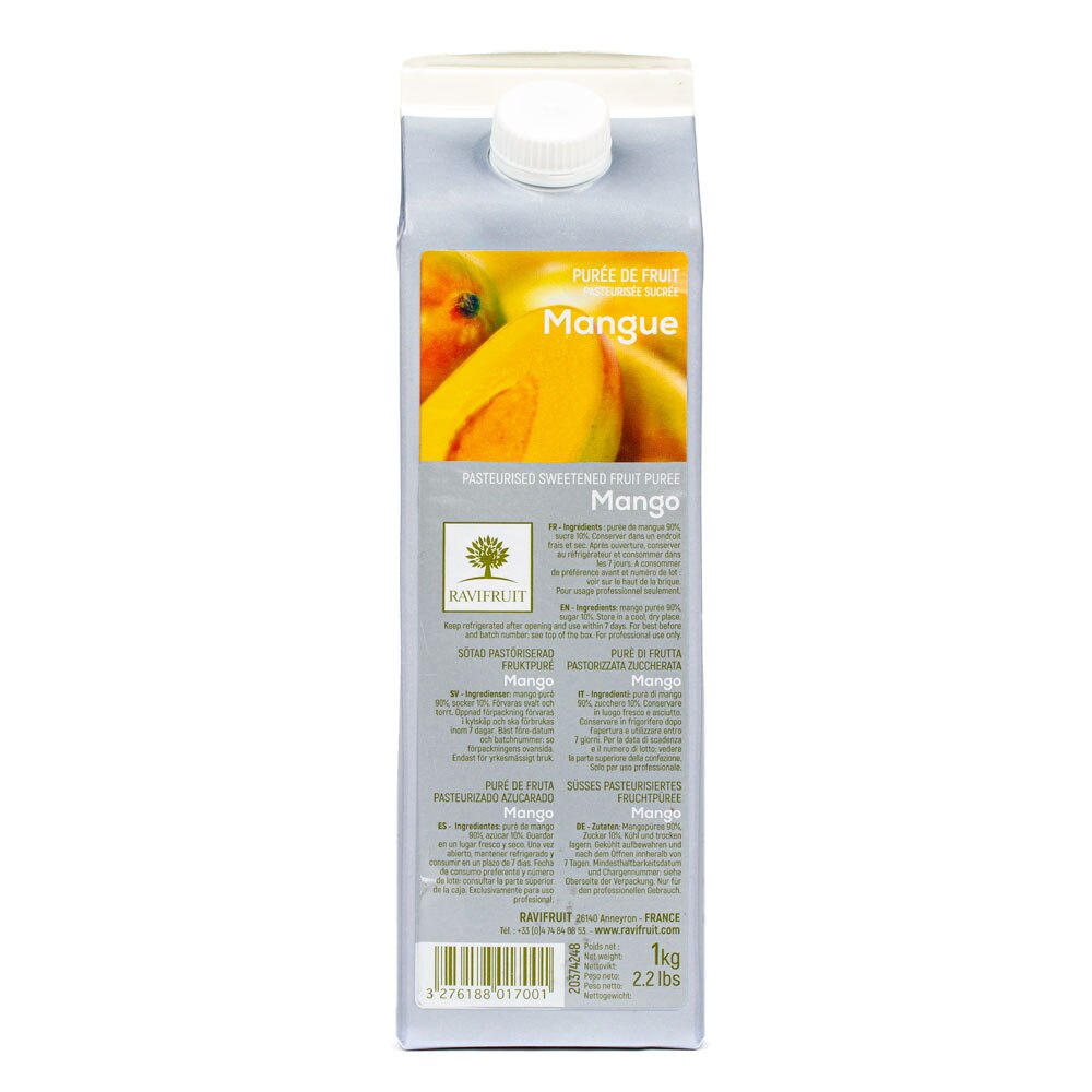 Ravifruit Mango Ambient Fruit Puree 1kg