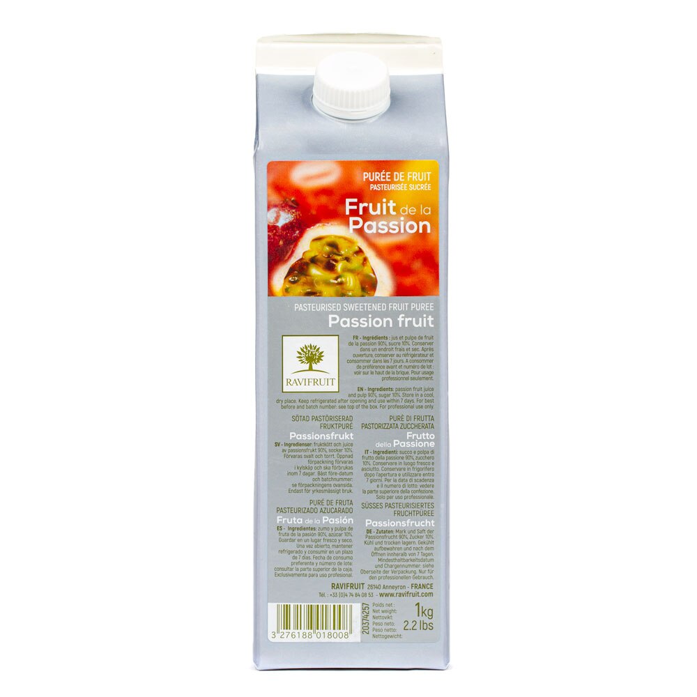 Ravifruit Passion Fruit Ambient Fruit Puree 1kg