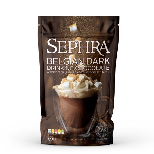 Drinking Chocolate - Sephra, Cadbury, Callebaut Van Houten