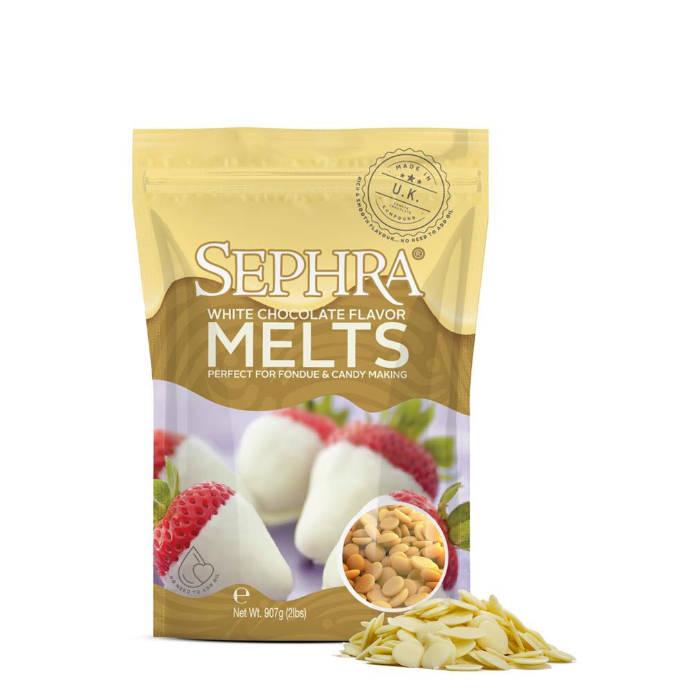 Sephra White Fountain Chocolate Flavoured Compound – 907g