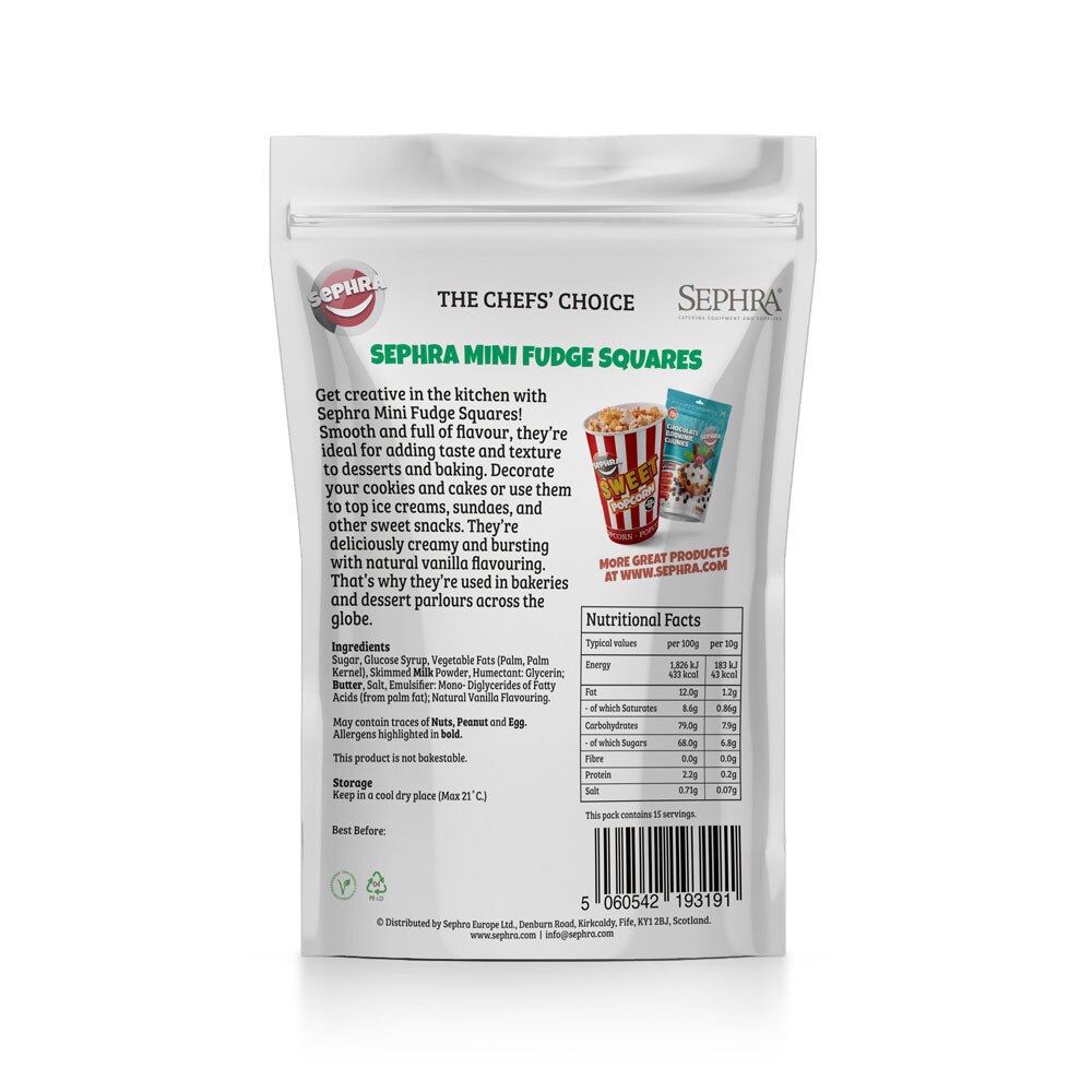 Sephra Mini Fudge Squares - 150g