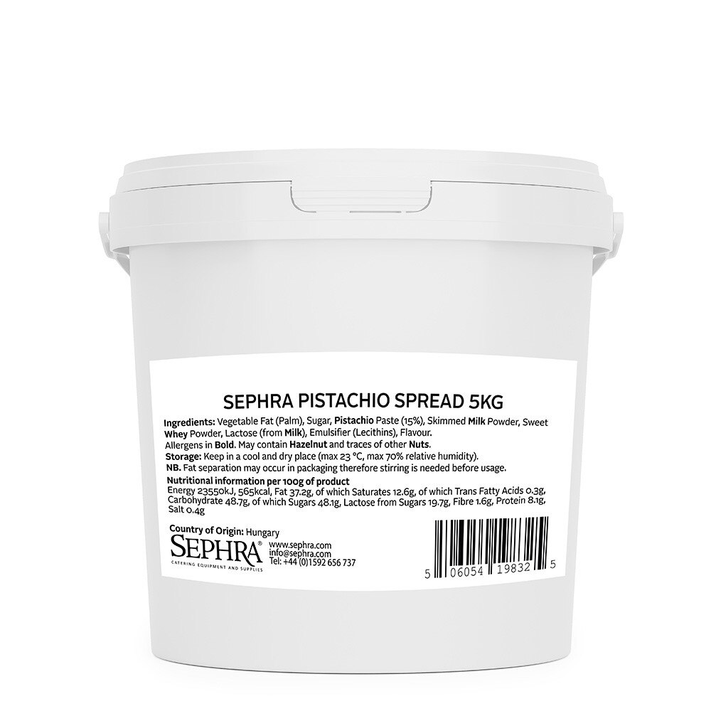 Sephra Pistachio Spread 5kg
