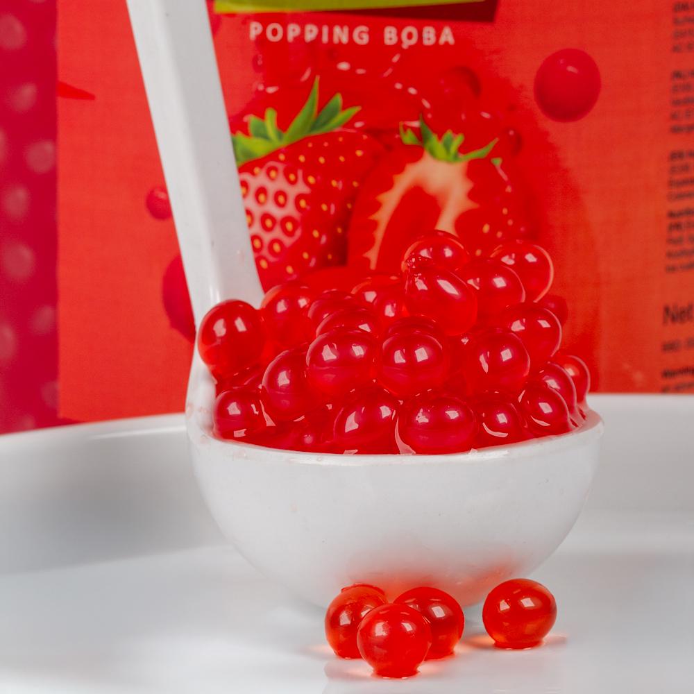 Sephra Strawberry Popping Boba 3.2kg