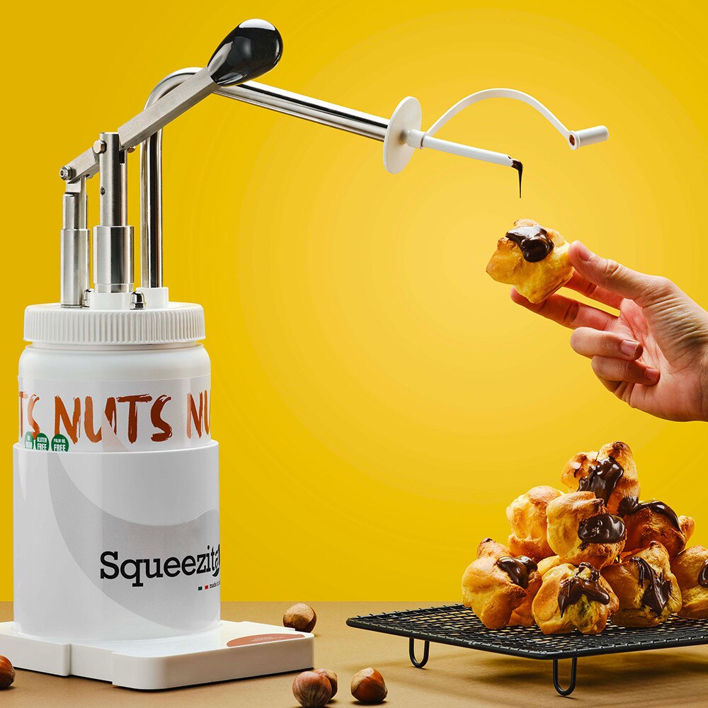 nutella jar with pump